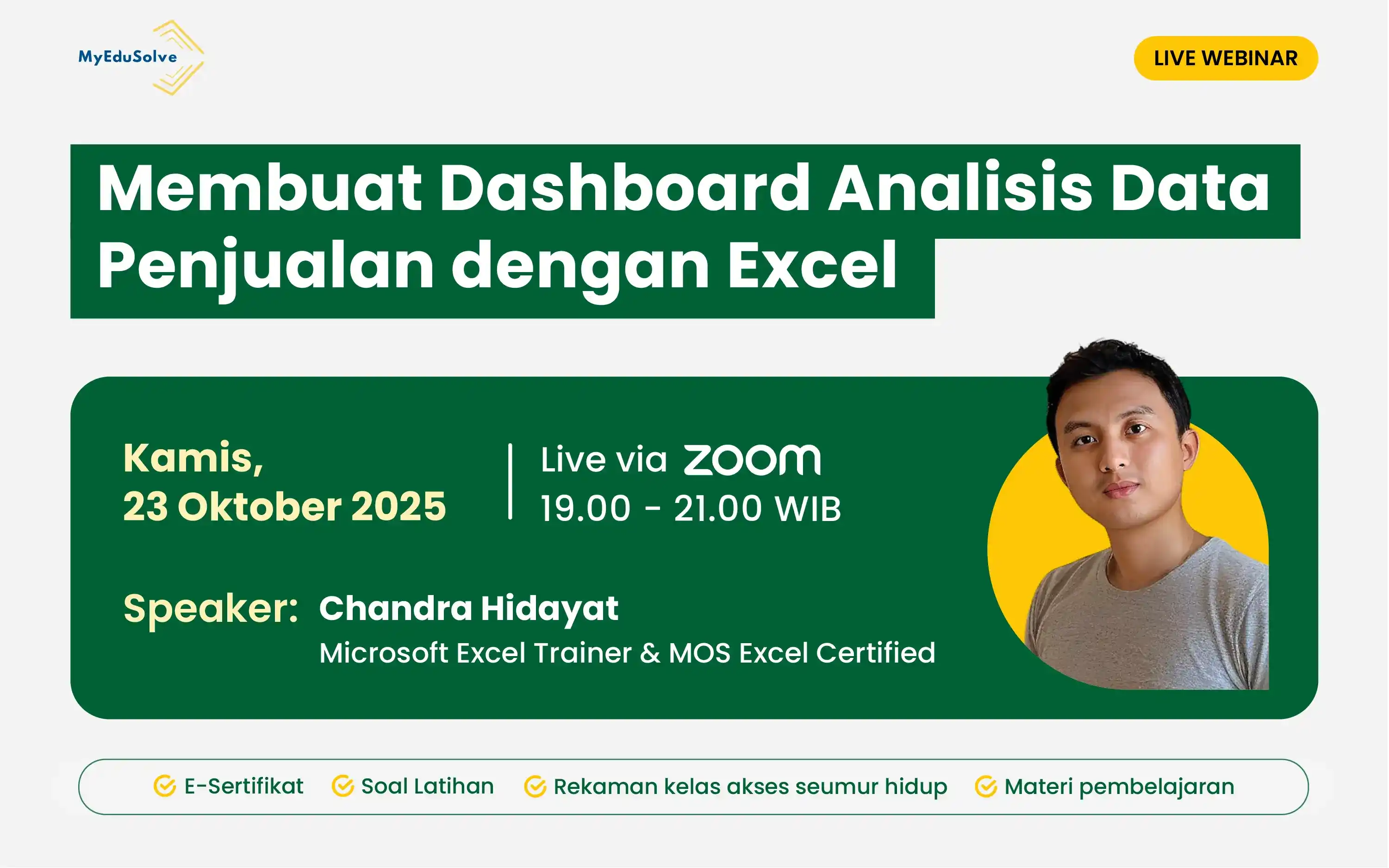 Membuat Dashboard Analisis Data Penjualan dengan Excel