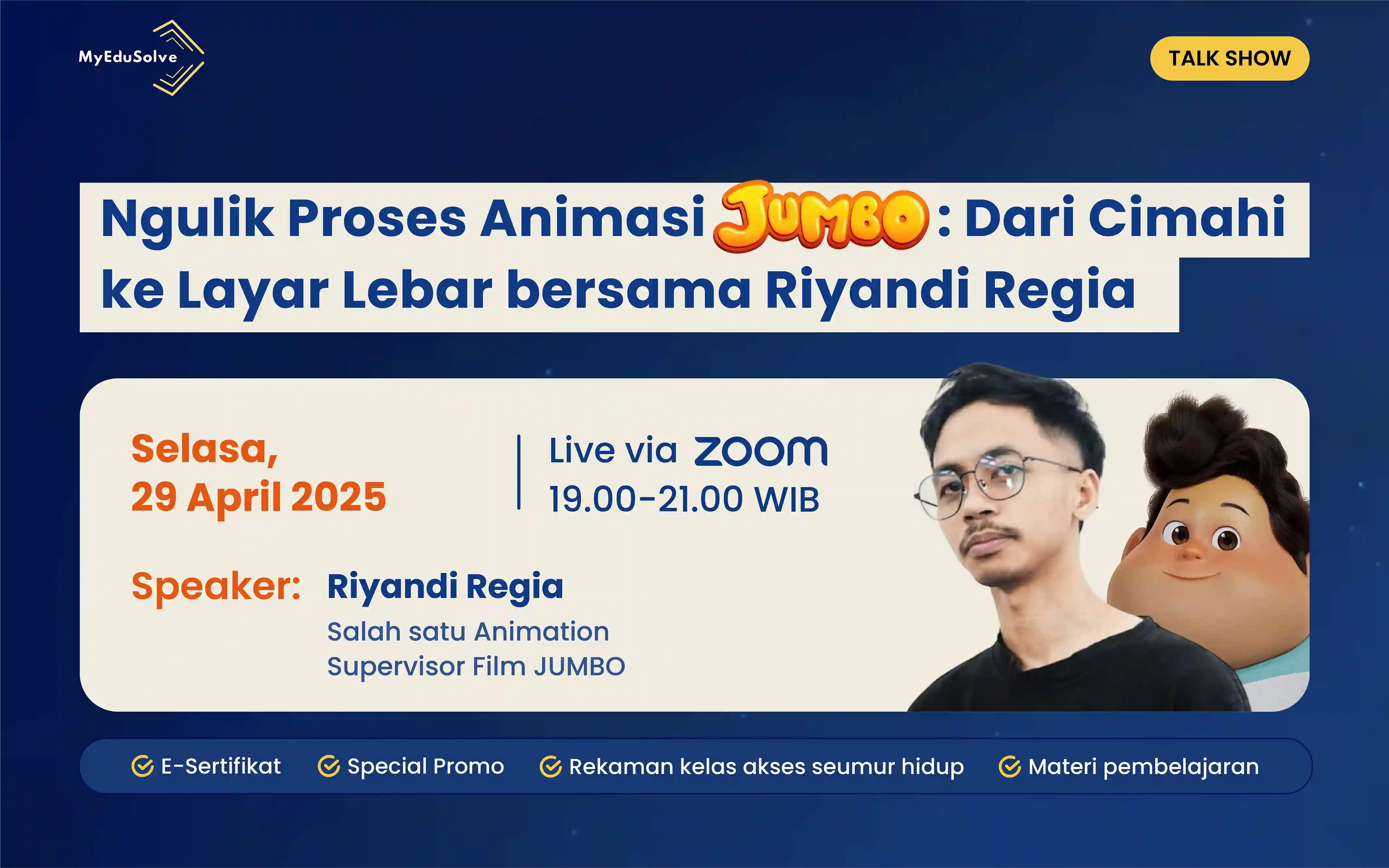 [TalkShow] Ngulik Proses Animasi Jumbo