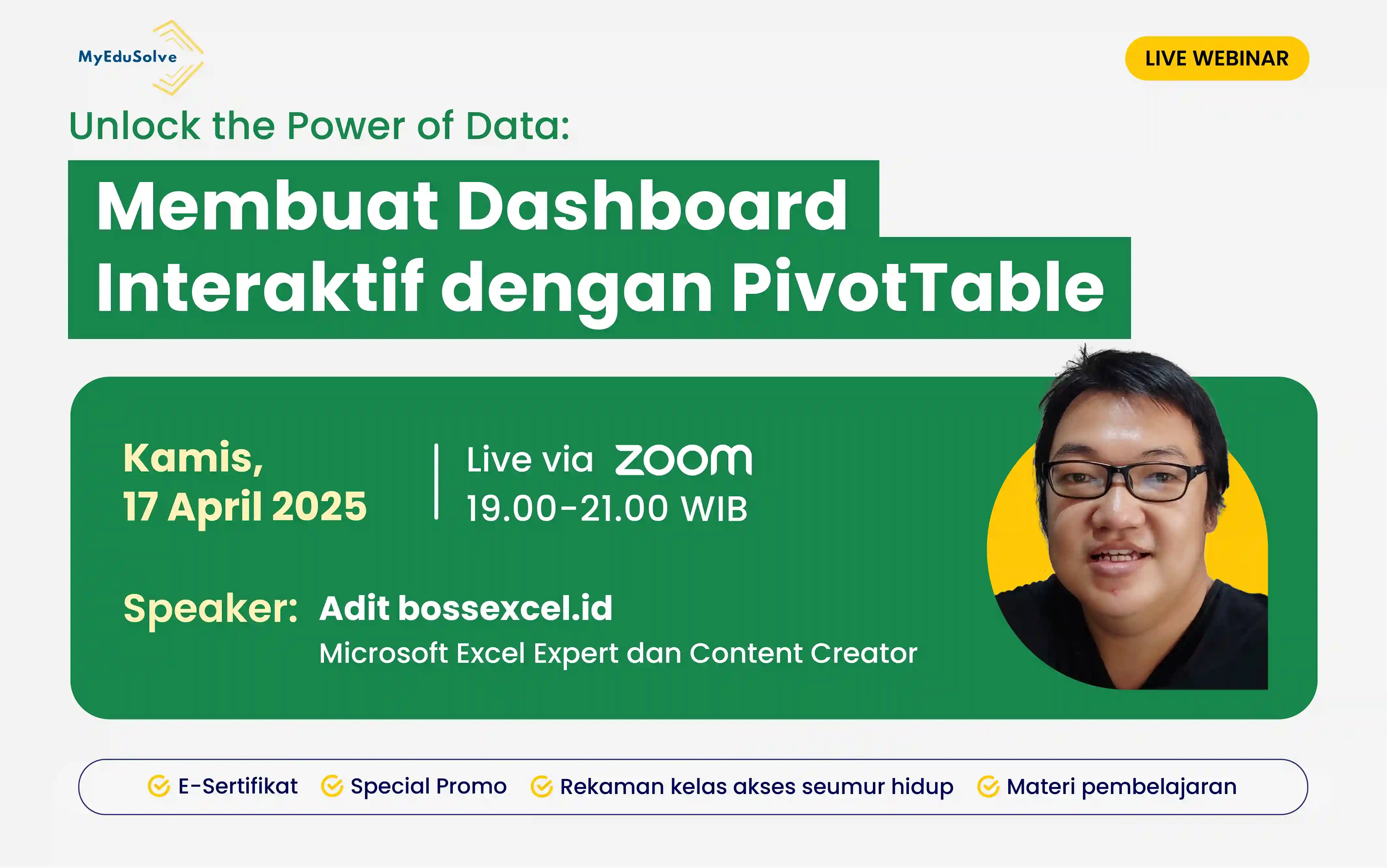 Unlock the Power of Data: Membuat Dashboard Interaktif dengan PivotTable